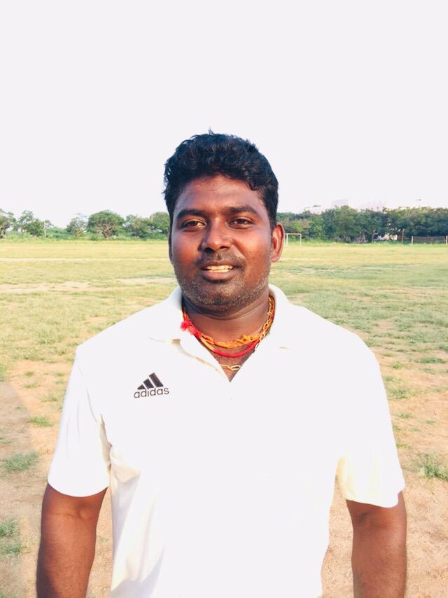 Arumugapandi scalped 7 wickets - Vels Arena
