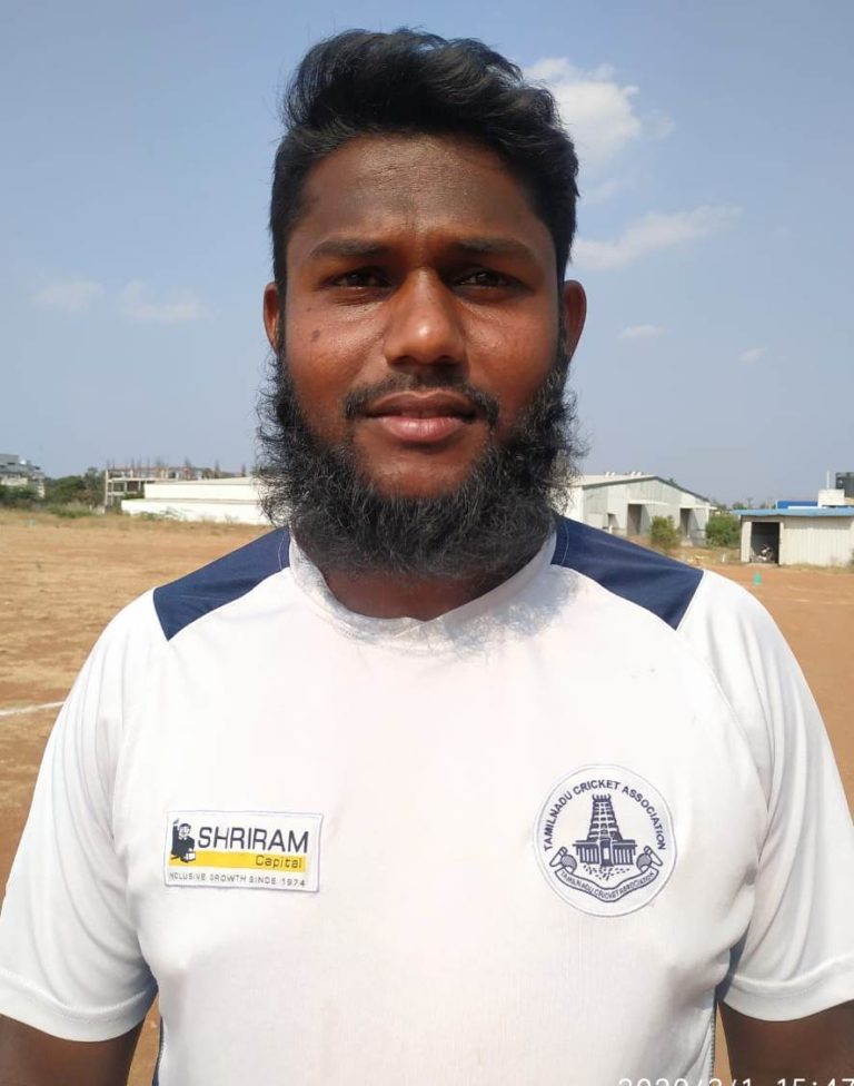 Rajasekaran hit an unbeaten ton - Vels Arena